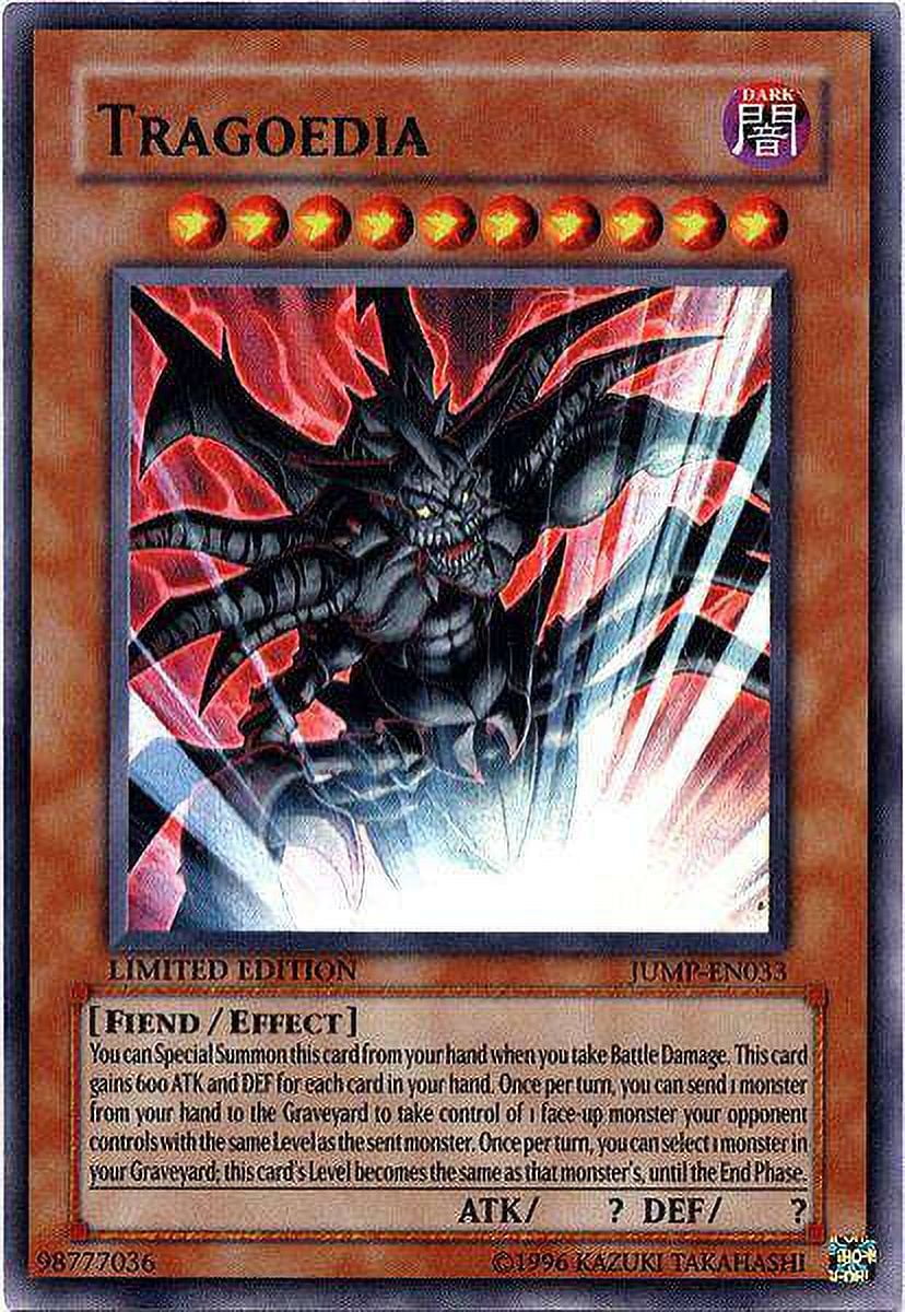 YuGiOh Shonen Jump Ultra Rare Tragoedia JUMP-EN033 - Walmart.com