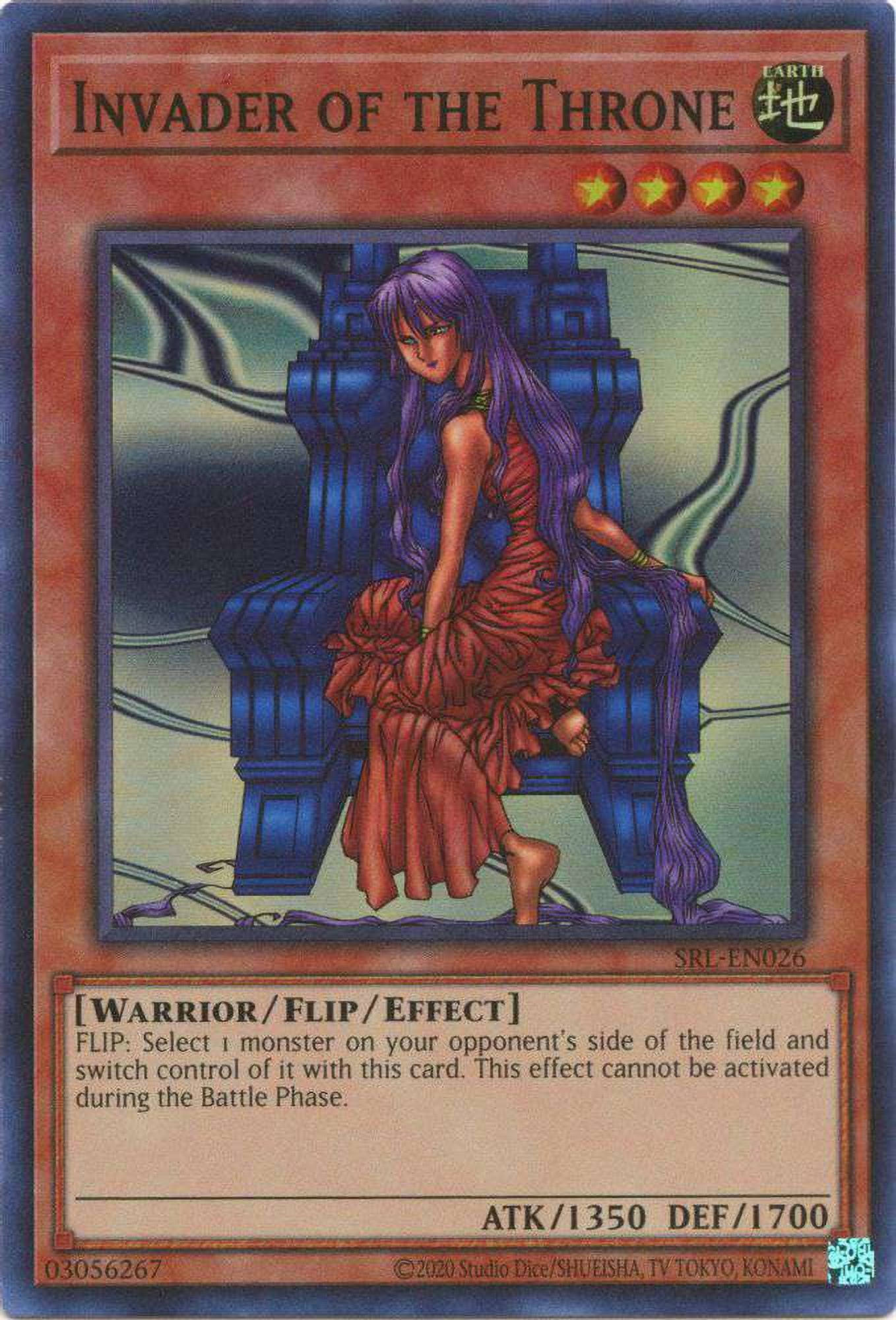 YuGiOh Spell Ruler 25th Anniversary Super Rare Invader of the Throne ...