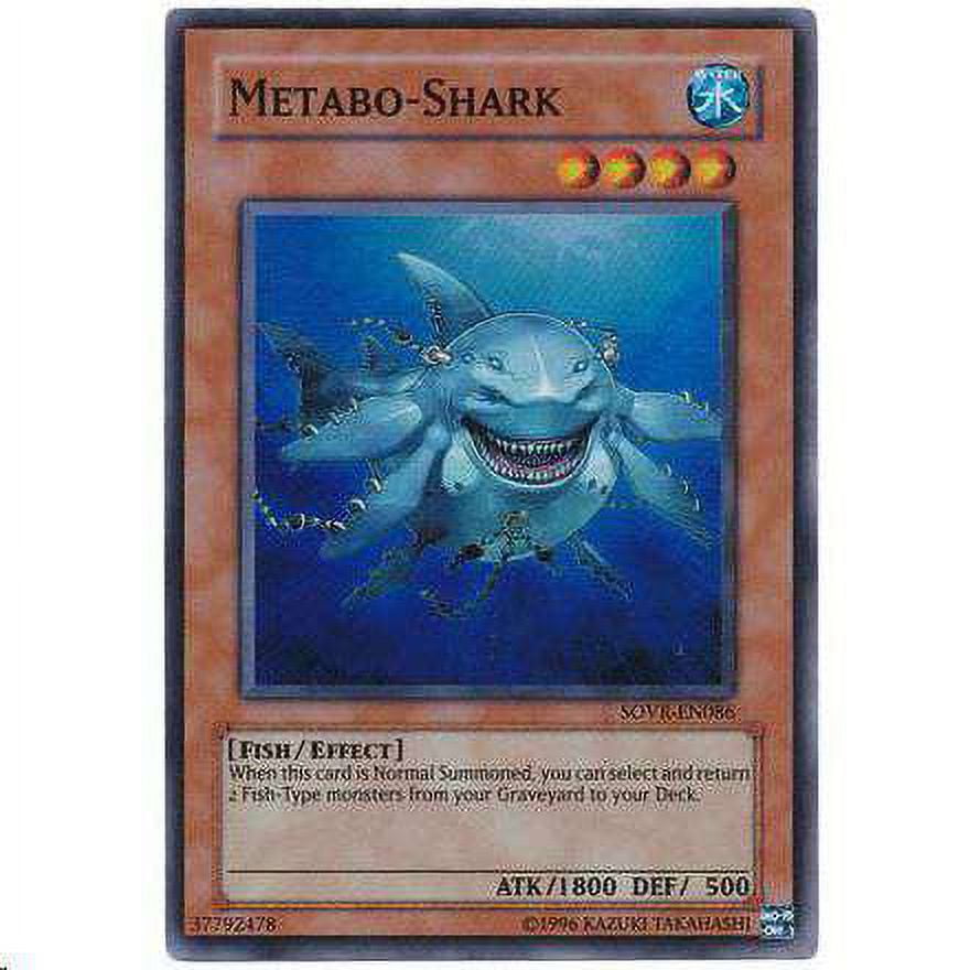 YuGiOh Stardust Overdrive Super Rare Metabo Shark SOVR-EN086 - Walmart.com
