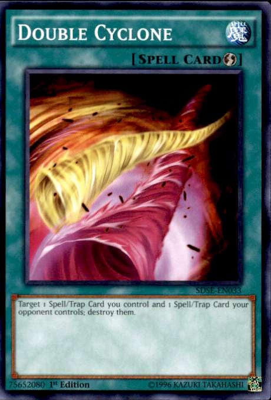 YuGiOh Synchron Extreme Structure Deck Common Double Cyclone SDSE-EN033 ...