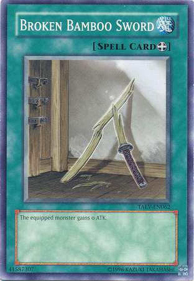 YuGiOh Tactical Evolution Common Broken Bamboo Sword TAEV-EN062 ...
