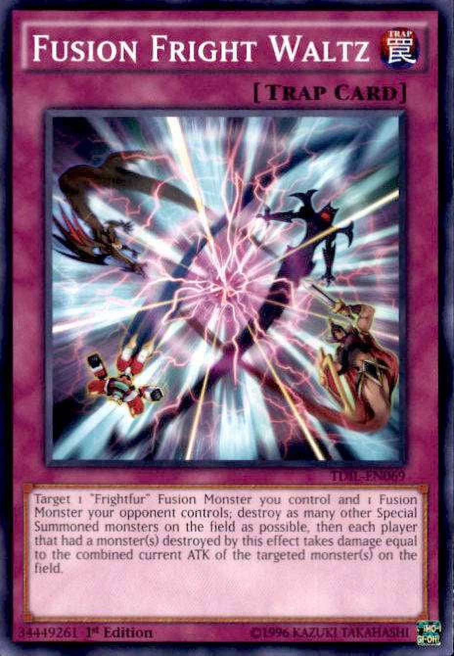 YuGiOh The Dark Illusion Common Fusion Fright Waltz TDIL-EN069 - Walmart.com