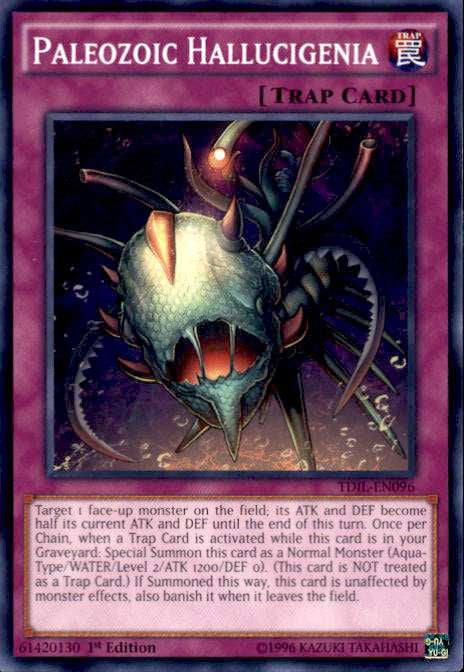 YuGiOh The Dark Illusion Common Paleozoic Hallucigenia TDIL-EN096 - Walmart.com