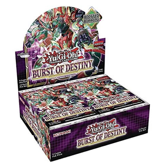Yu-Gi-Oh!, Burst of Destiny Booster Box, 100 Cards, Factory Sealed ...