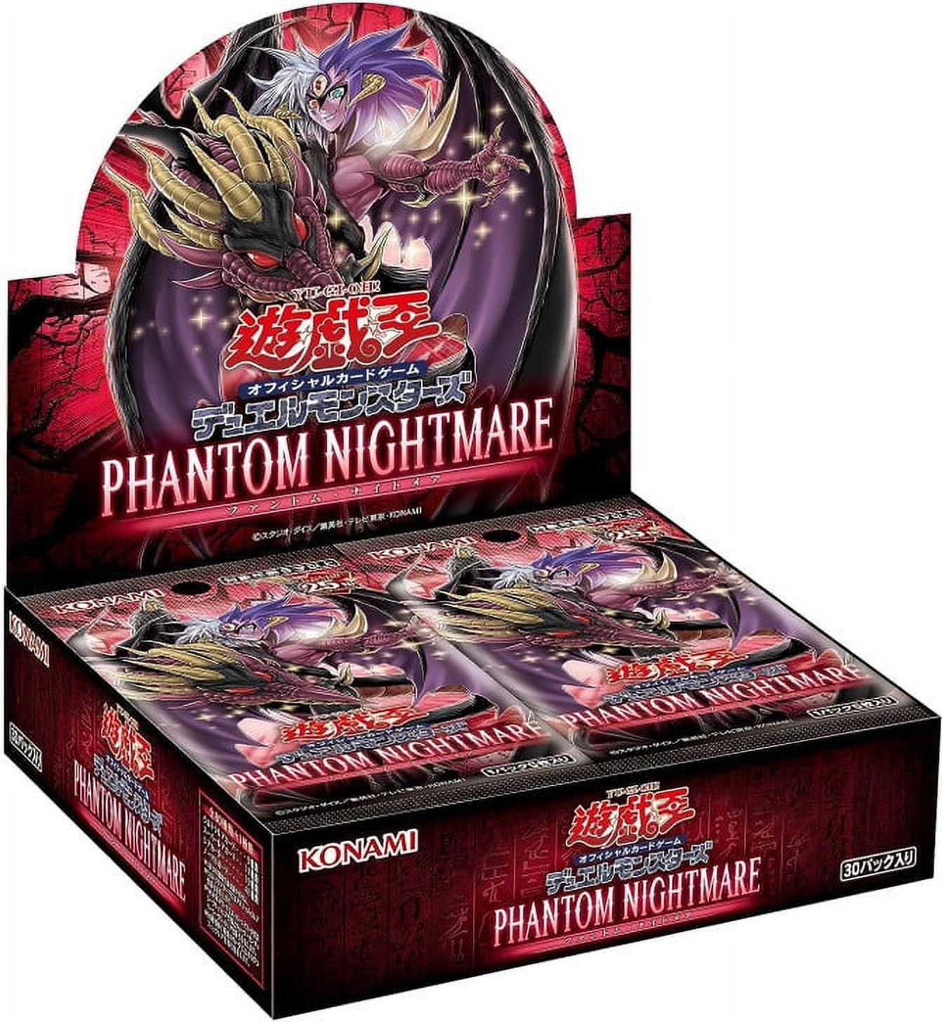 YuGiOh TCG Phantom Nightmare Booster Box - 24 Packs with 100 New Cards ...