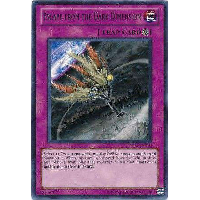 YuGiOh Turbo Pack: Booster Five Rare Escape from the Dark Dimension ...