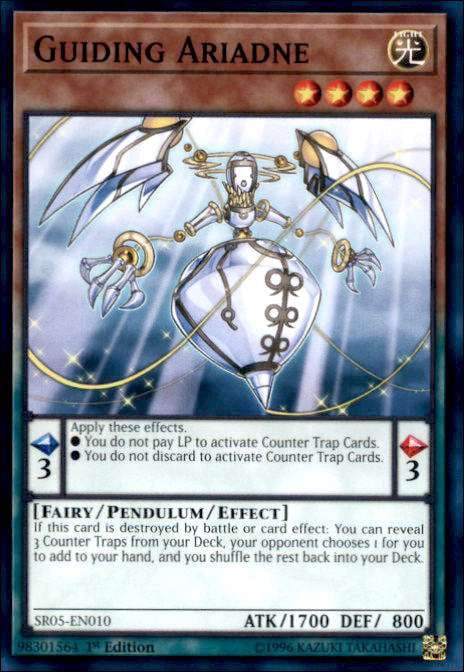 YuGiOh Wave of Light Structure Deck Common Guiding Ariadne SR05-EN010 ...