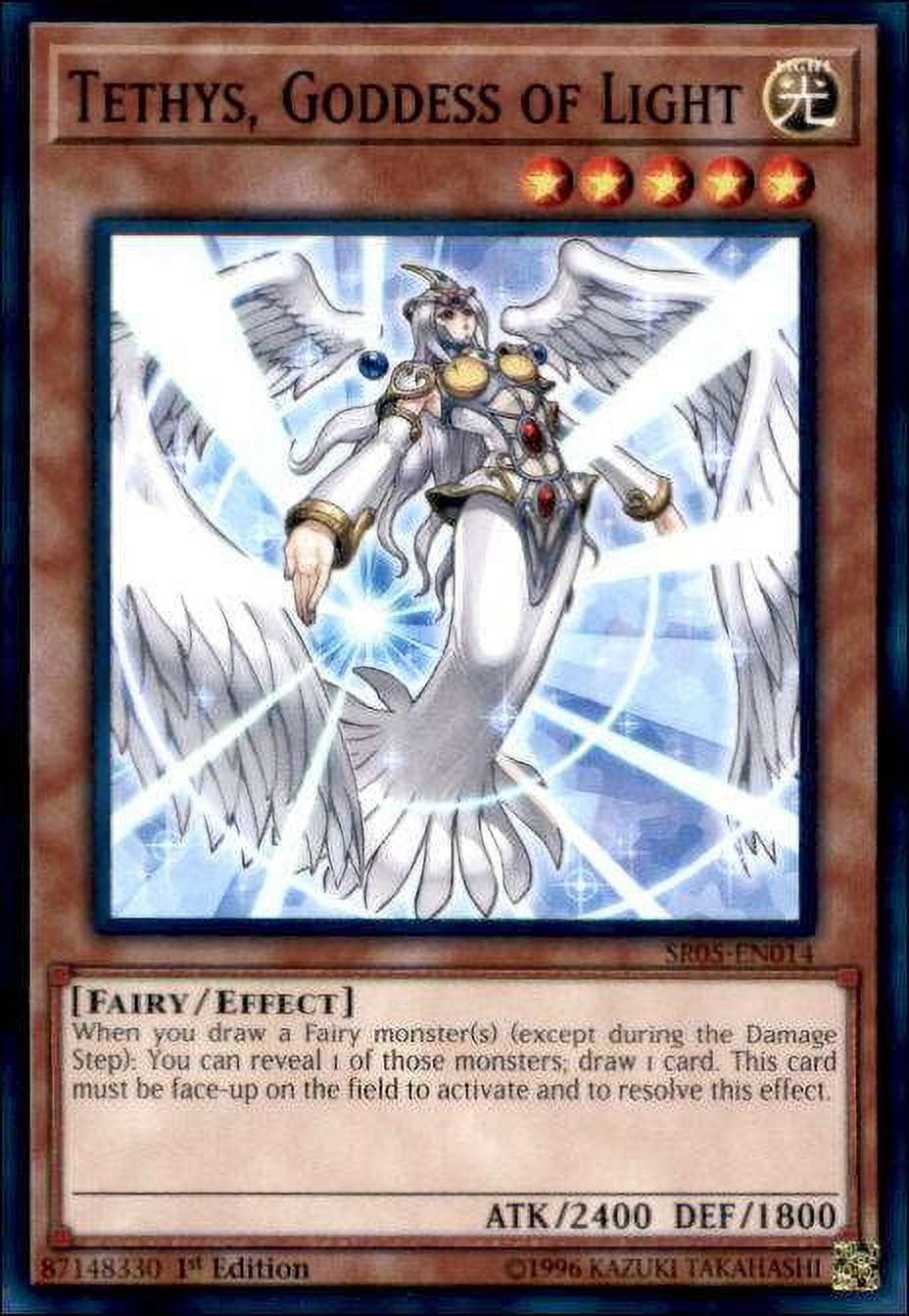 YuGiOh Wave of Light Structure Deck Common Tethys, Goddess of Light ...