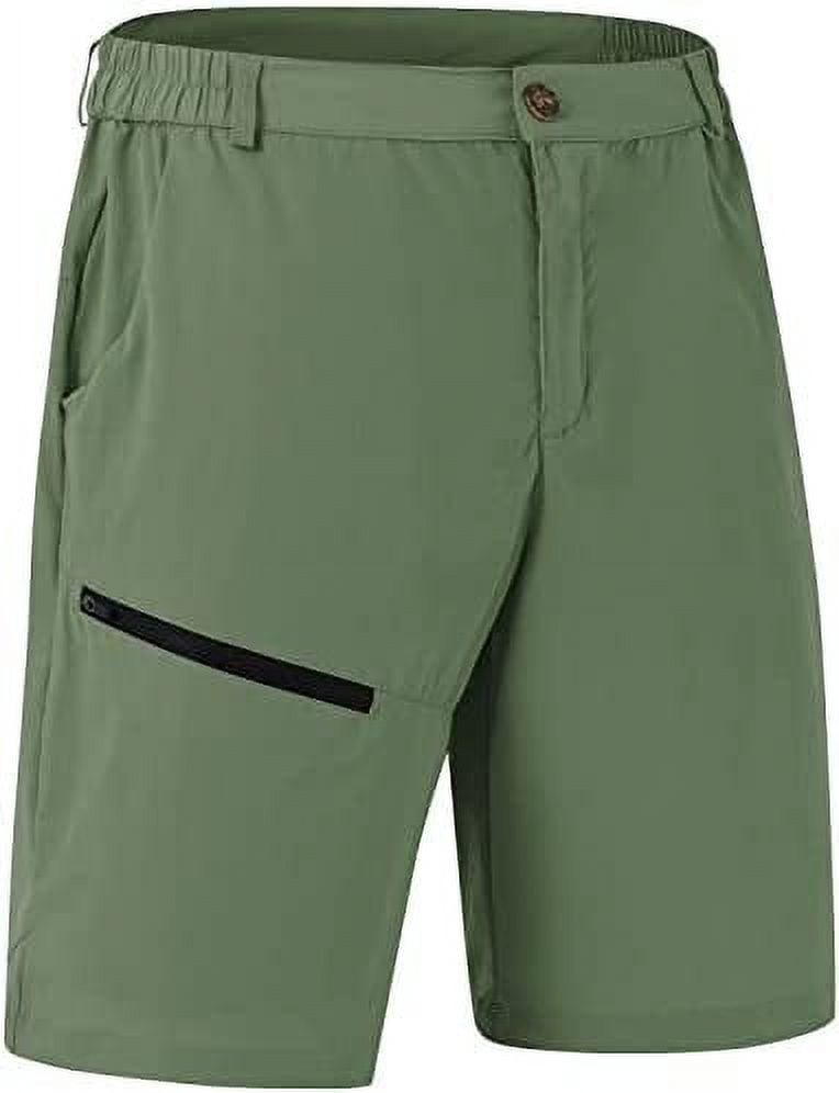 YuKaiChen Men's Quick Dry Lightweight Stretch Cargo Hiking Shorts with ...