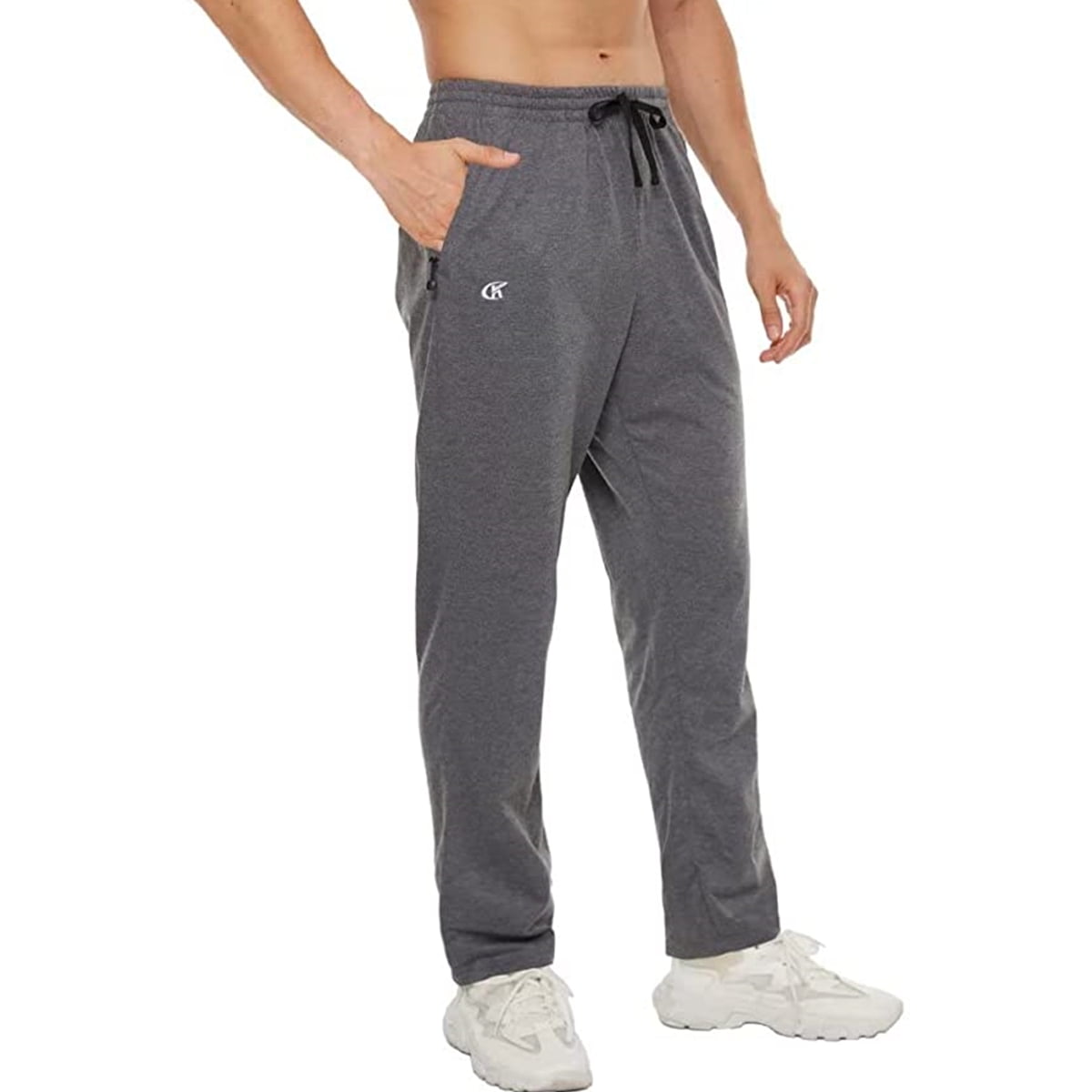 YuKaiChen Men's Running Pants Lightweight Joggers Athletic Pants with ...