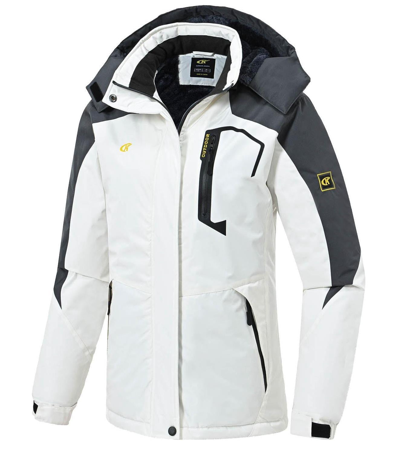 YuKaiChen Women's Winter Skiing Snowboarding Jackets, Fleece Hood ...