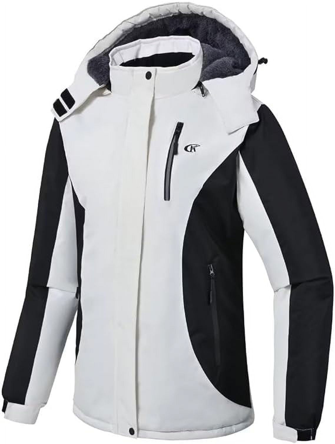 YuKaiChen Women's Skiing Snowboarding Jackets Fleece Hood Mountain Snow ...