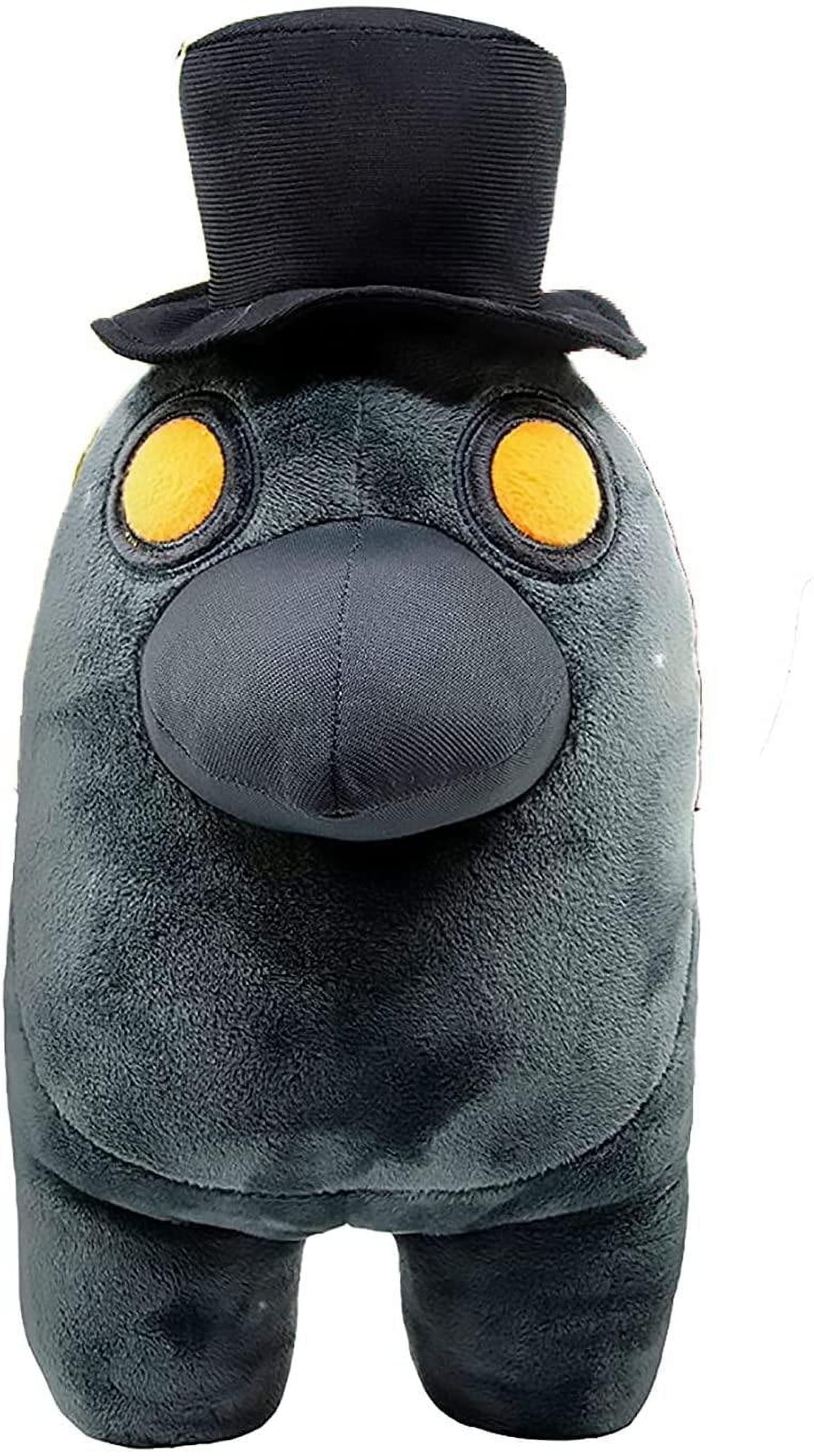 Toikido YuMe Toys AMONG US 12" Plushie Stuffed Toy - Premium Black ...