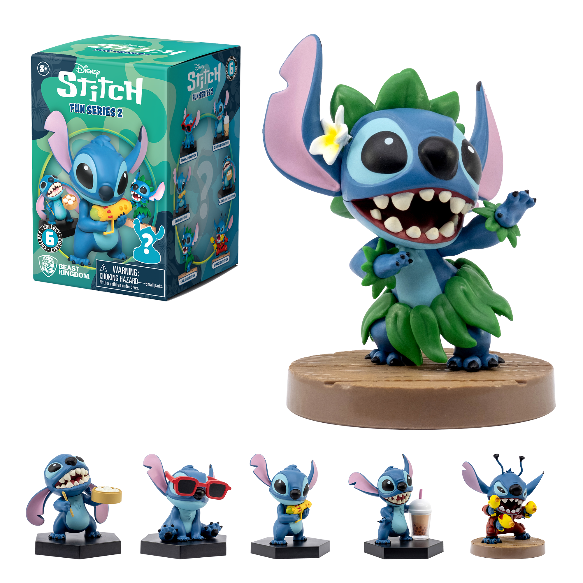 YuMe Stitch Hero Box Blind Box Fun Series 2 - Single Blind Box ...