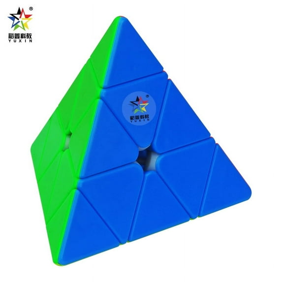 YuXin Pyraminx M Magnetic Speed Magic Cube Professional Stickerless 3*3 ...