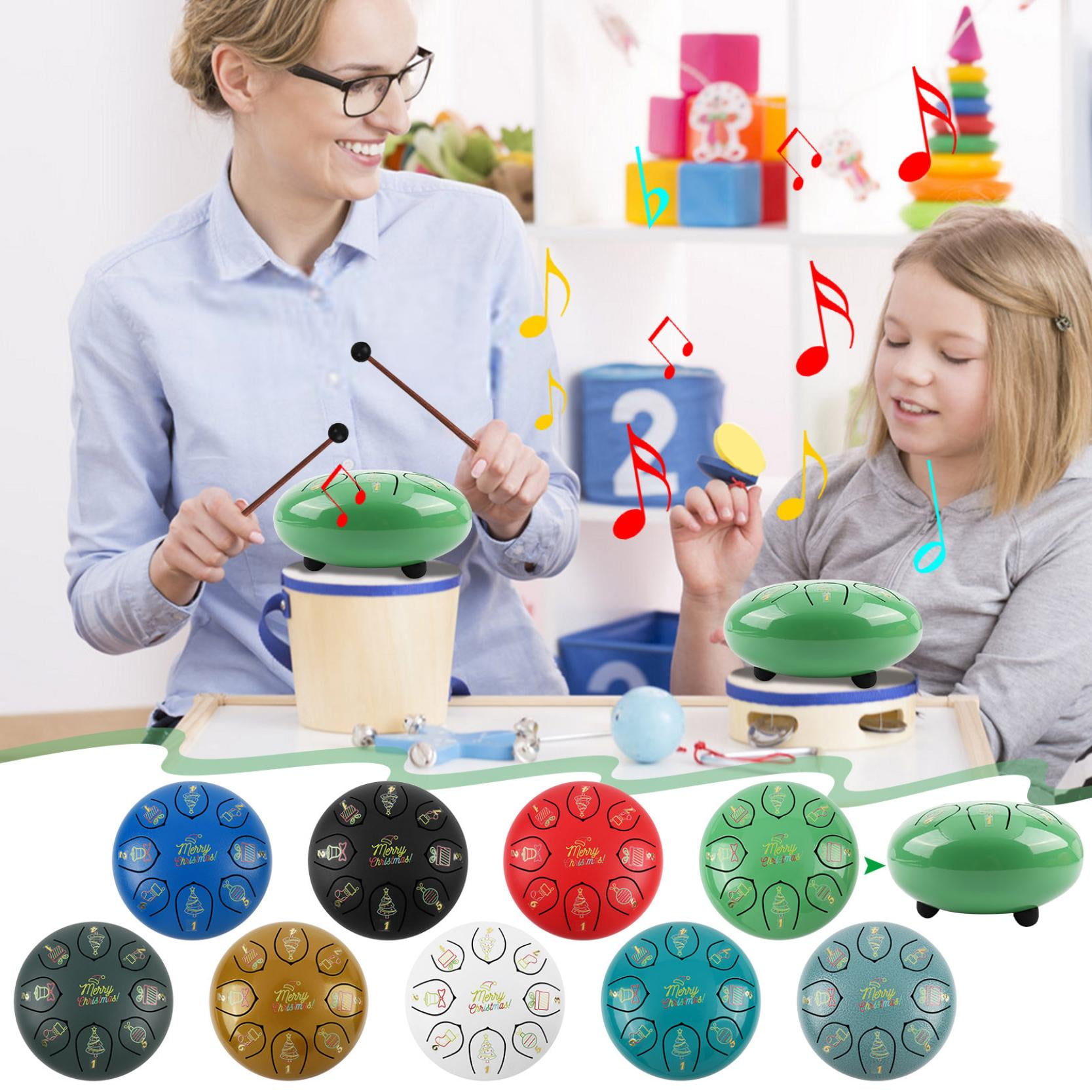 YuXinYang Rain Drum for Outside Garden,Tongue Drum,Chakra Drum for Rain Outdoor, Drum Rain Chime ...