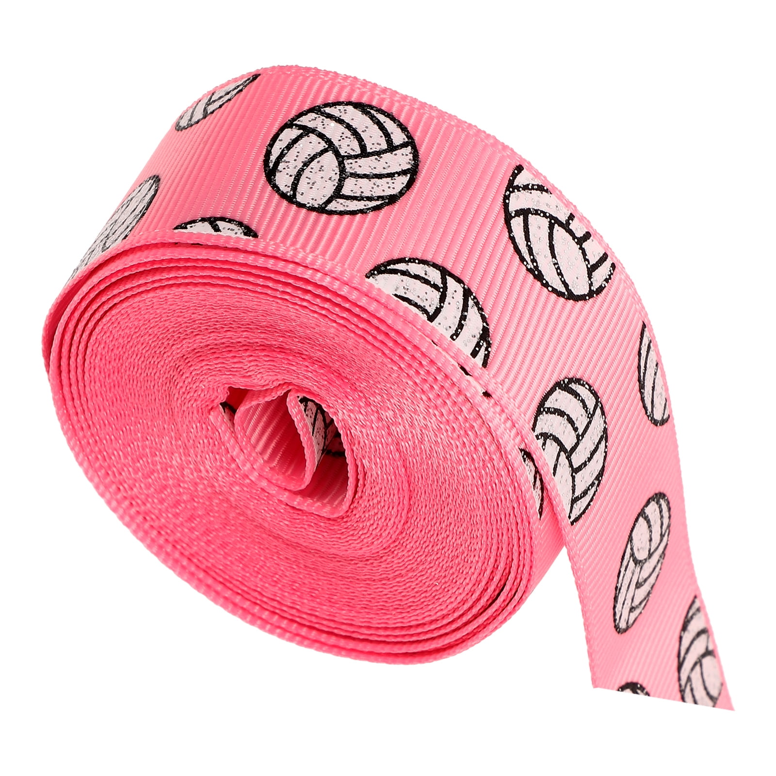 YuYiSan 1 Roll of Volleyball Printed Ribbon Hair Bows DIY Ribbon Gift ...