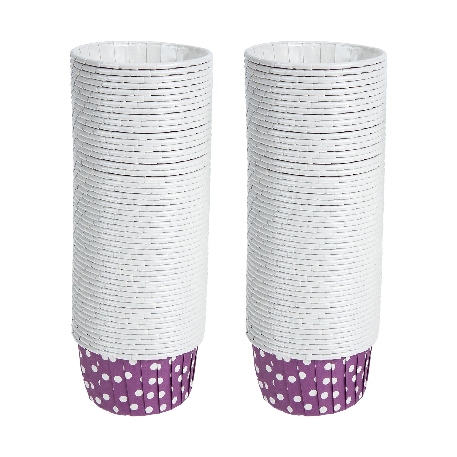 YuYiSan 100Pcs Paper Baking Cups Disposable Cupcake Wrappers Dessert ...