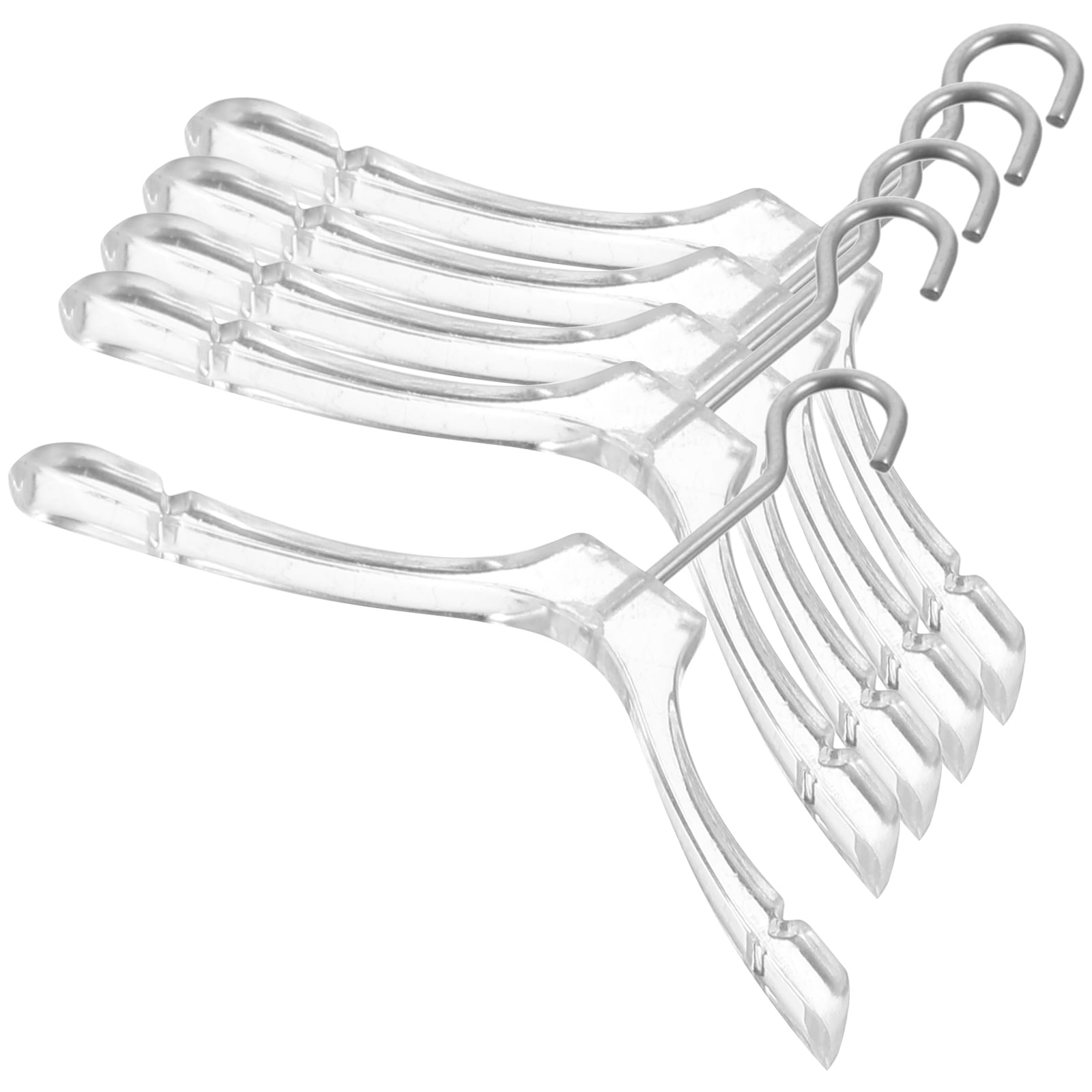 YuYiSan 5pcs Doll House Miniature Hanger Doll Clothes Hangers Doll ...