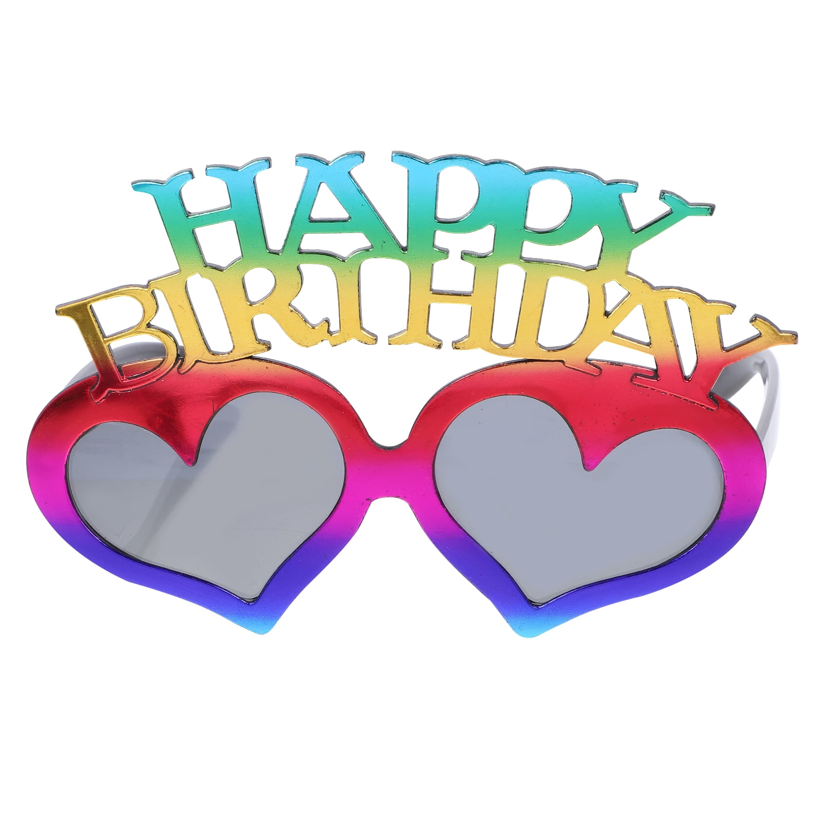 YuYiSan Birthday Party Sunglasses Creative Heart Eyeglasses Decorative ...