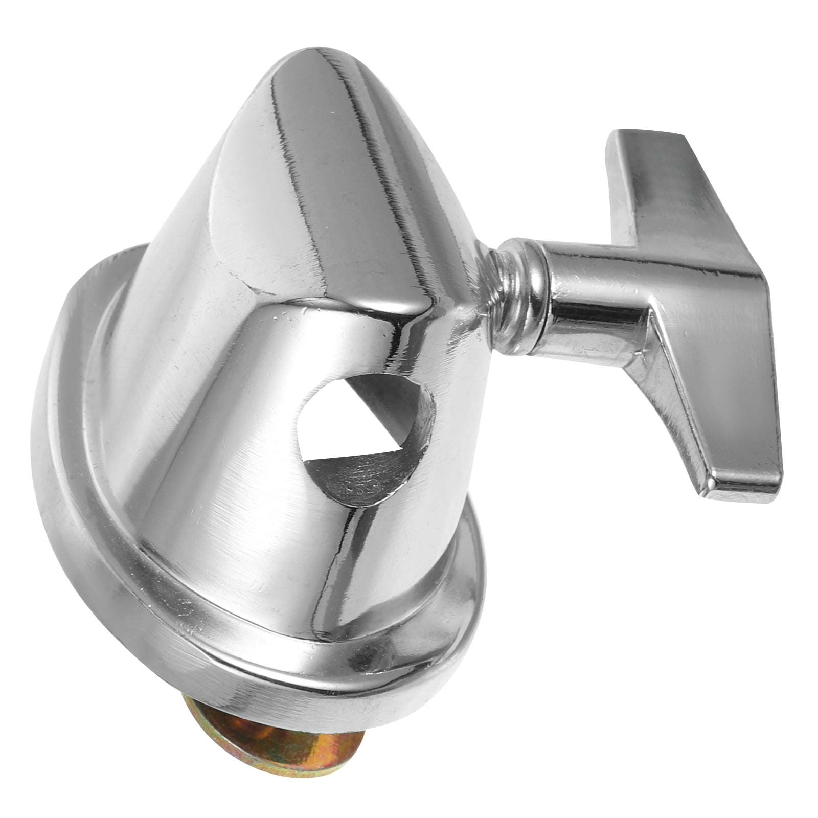 YuYiSan Floor Tom Leg Clamp Silver-plated Iron Drum Set Leg Base ...