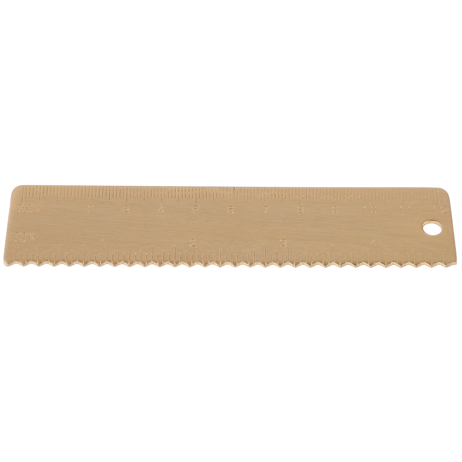 Beige Metal Drawing Ruler for Painting with Compact Size 15 to Carry ...