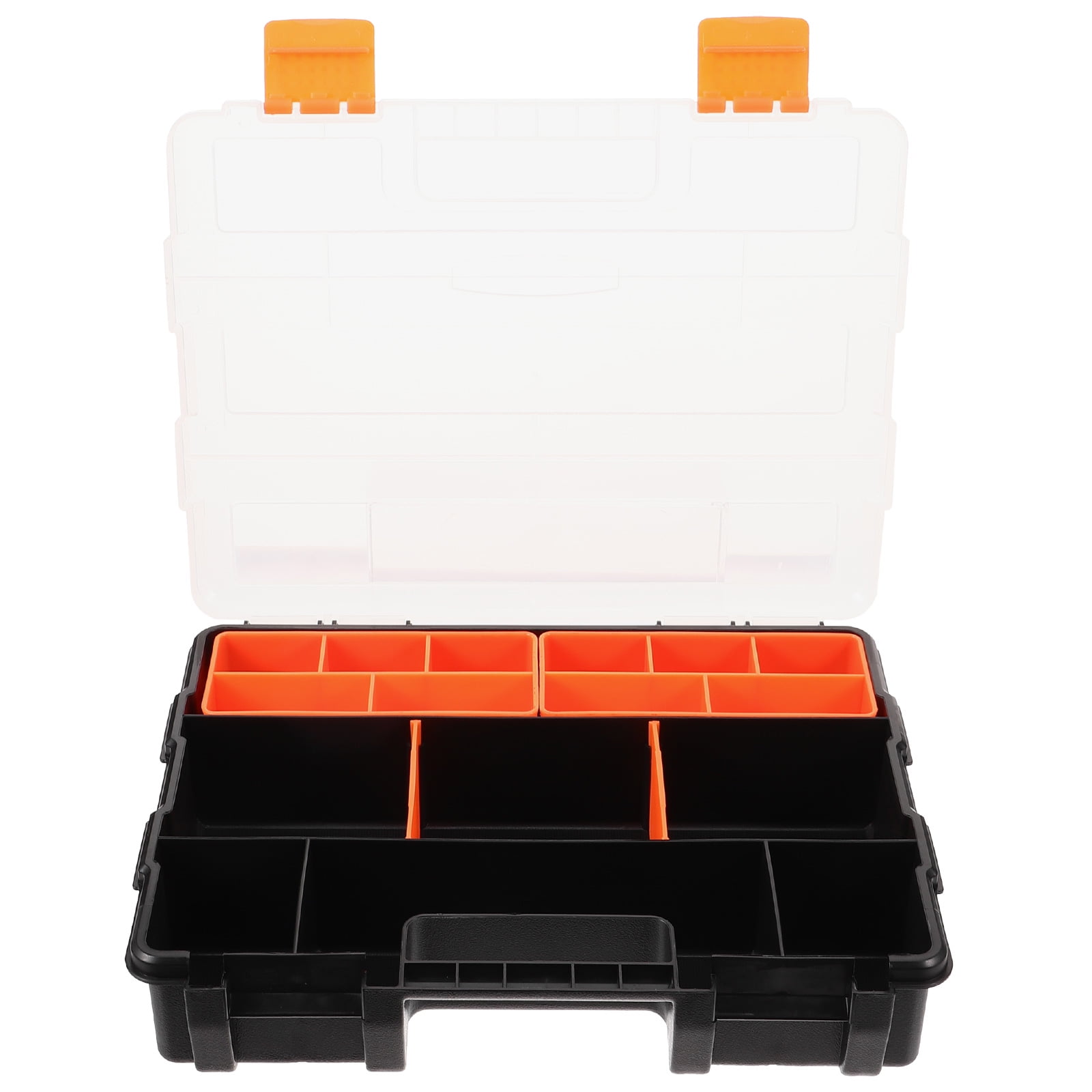 YuYiSan Nut and Bolt Organizer Compartment Screw Organizer Small Part ...