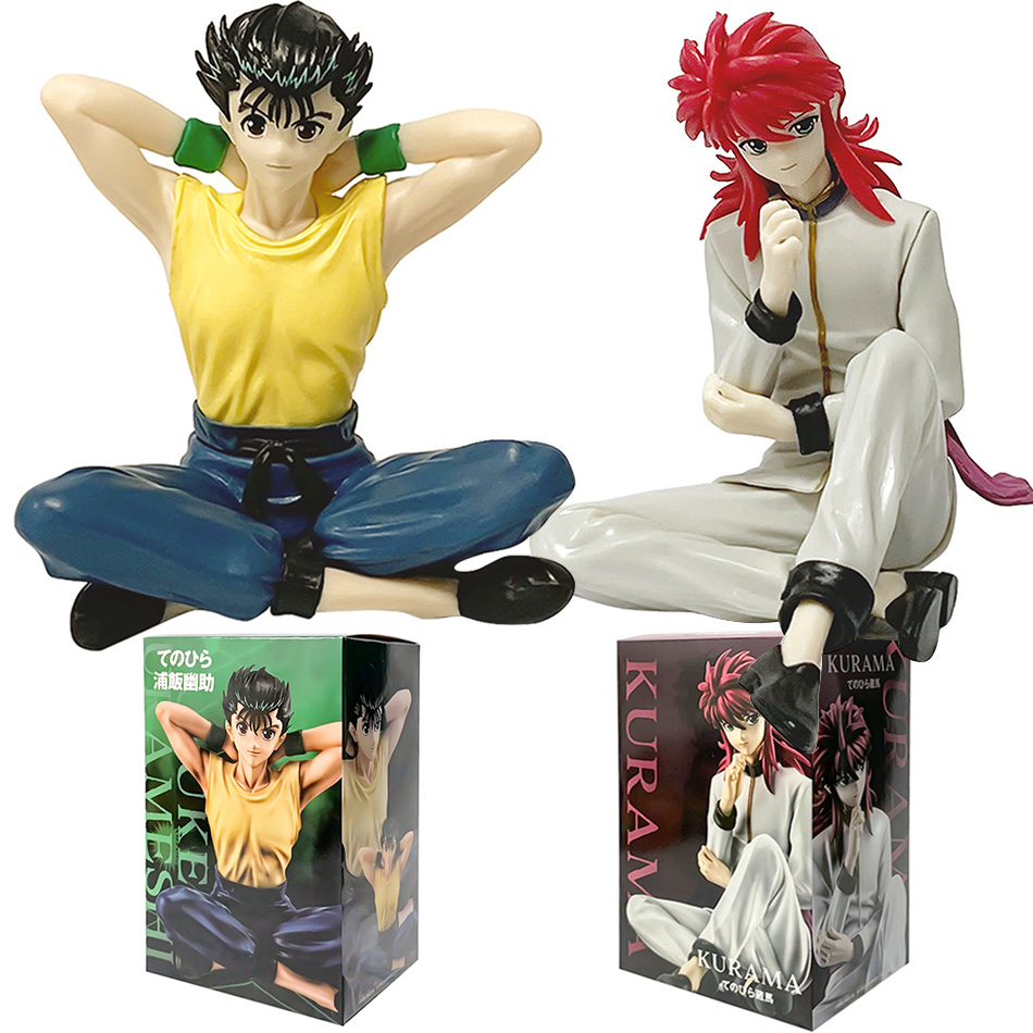 YuYu Hakusho Anime Figure Toys 8cm 2Pcs Set Urameshi Yuusuk Kurama ...