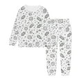 YuYuBao Toddler Girls Coloring Pajamas Sets DIY Hand Painted Homewear ...