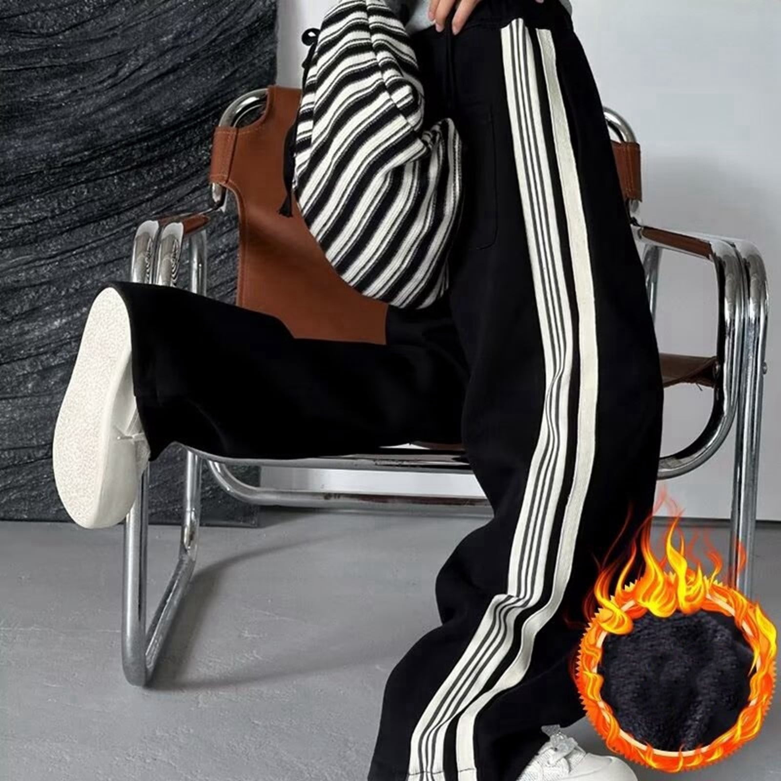 YuYuBao Toddler Girls Pants Drawstring Elastic Sweatpants Active ...