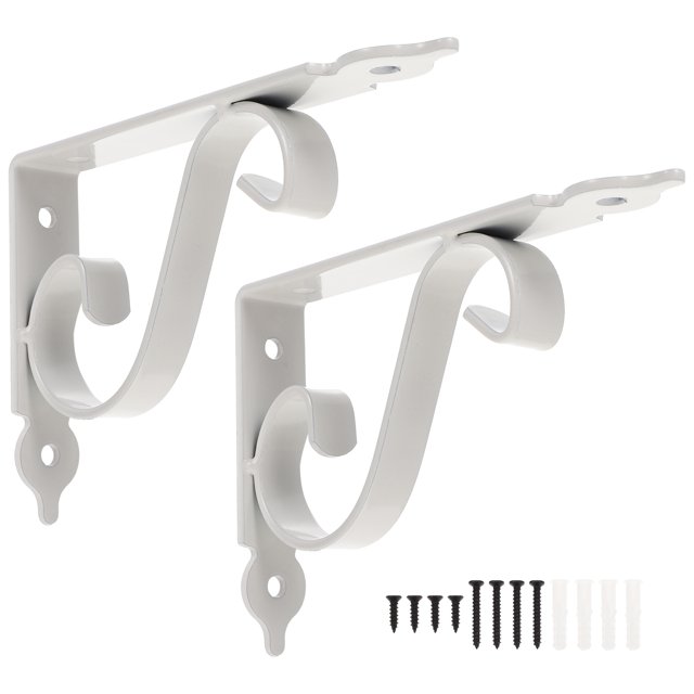 Yuan 2 Sets of Wall Shelf Fixed Brackets Heavy Duty Shelf Brackets Iron ...
