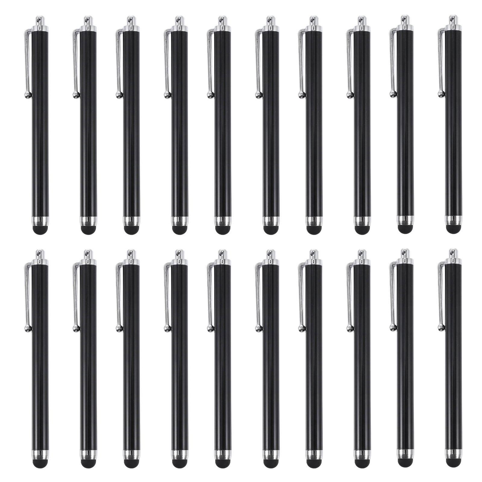Yuan 20 Pcs Stylus Pen Portable Touch Screen Pen Clip On Writing ...