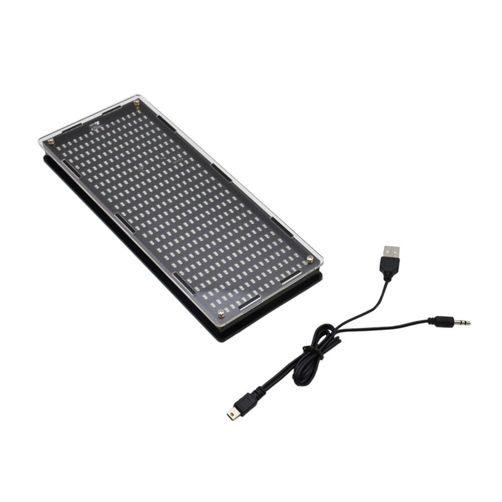 Yuan 384PCS LED Digital Display Audio Music Spectrum Analyzer Level ...