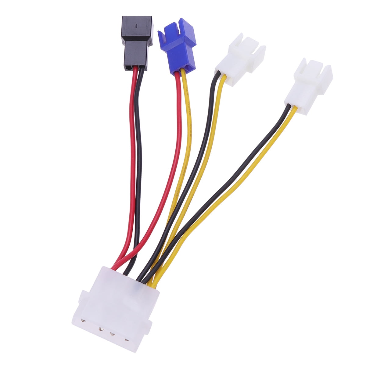 Yuan 4 Pin to 3 Pin PC Computer CPU Fan Connector Cooling Reduce ...