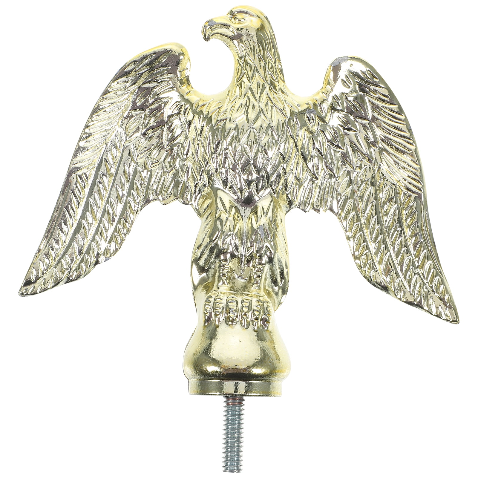 Yuan Alloy Flagpole Eagle Topper Creative Flagpole Eagle Flag Pole Toppers Ornament - Walmart.com