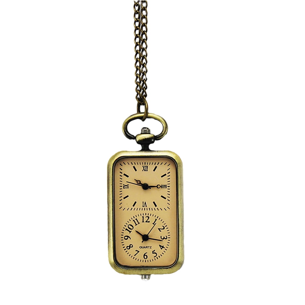 Yuan Vintage Hanging Pocket Watch Practical Quartz Pocket Watch Pendant ...