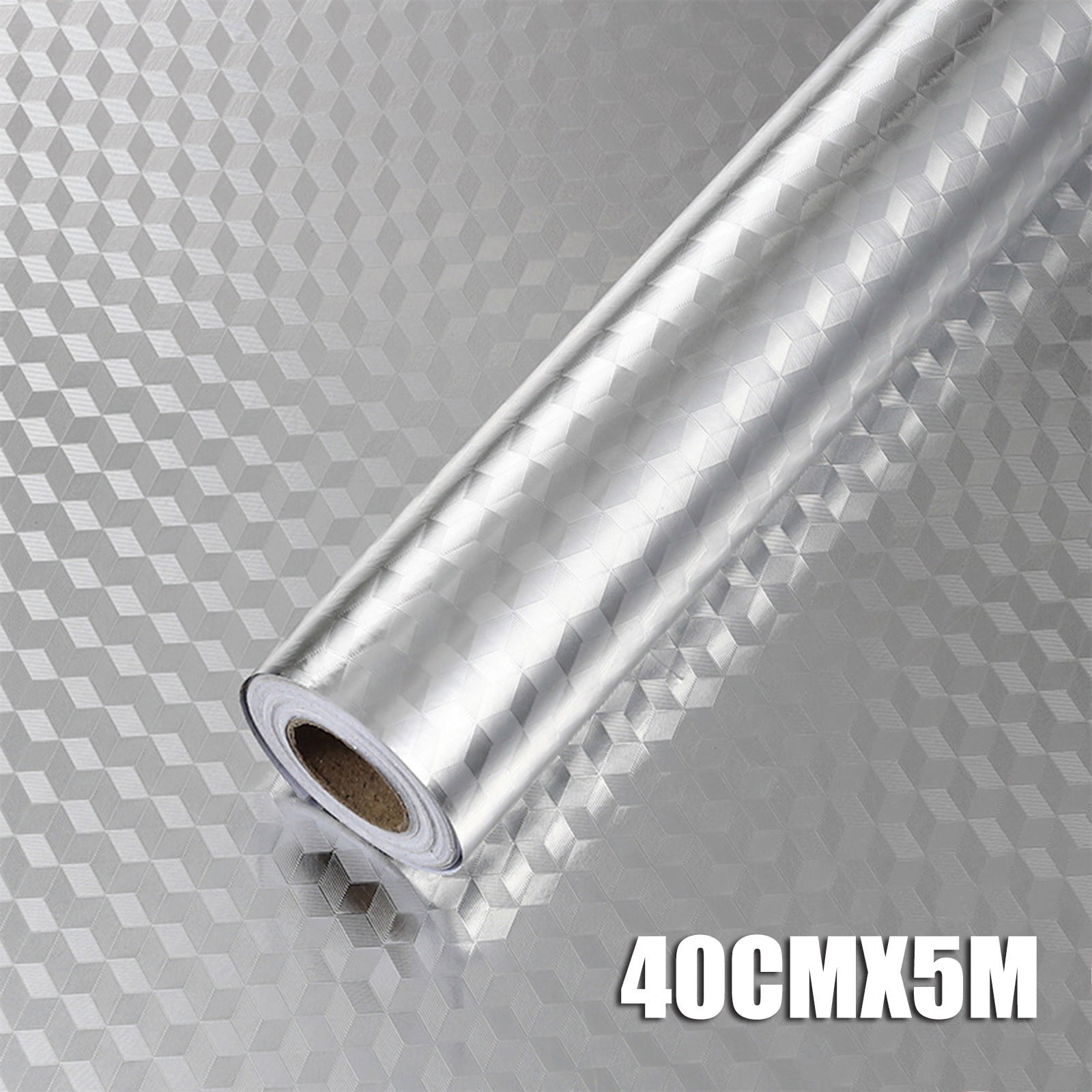 YuanRX Kitchen Backsplash Wallpaper Peel and Stick Aluminum Foil ...