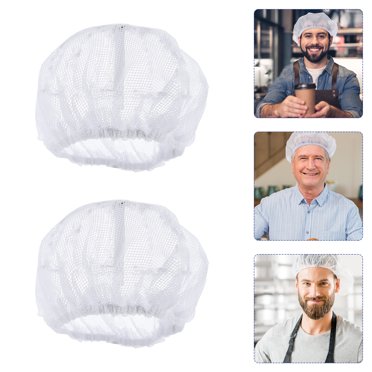 Ougist Disposable Hair Net Bouffant Cap Kitchen Medical Non Woven Head ...
