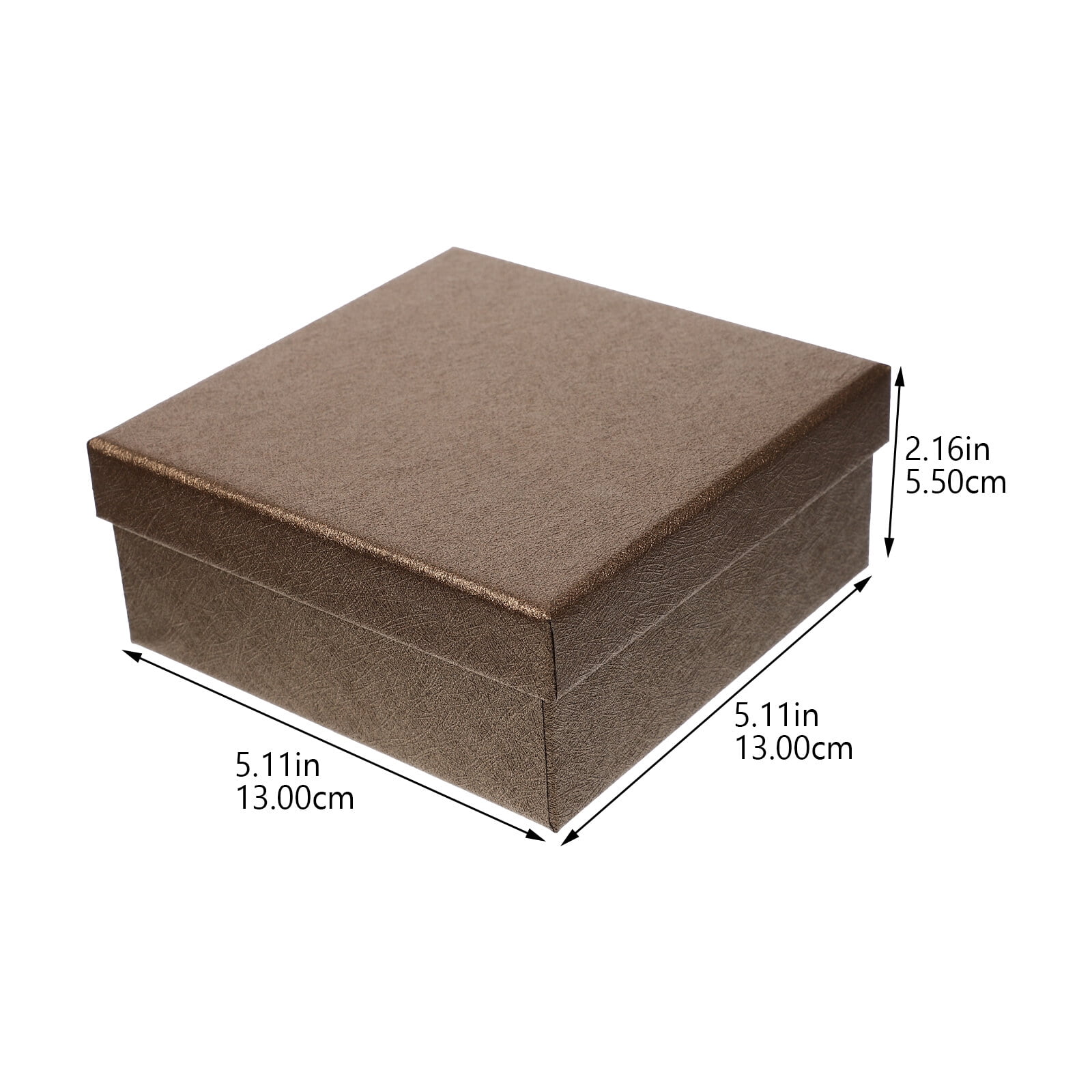 Yuangui 10pcs Black Square Gift Boxes with Lids - DIY Cardboard Craft ...