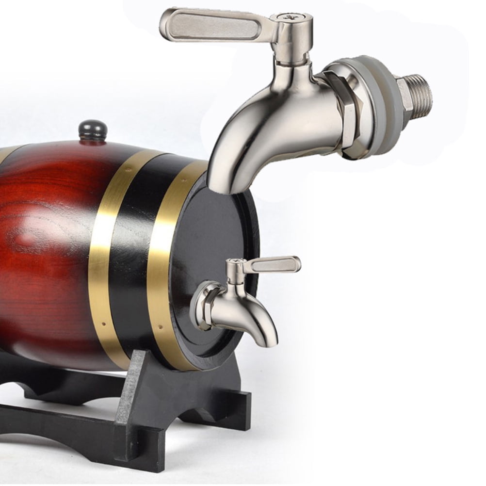 Yuangui 1PC 16mm 304 Stainless Steel Wine Barrel Faucet Ball Wine Jars ...