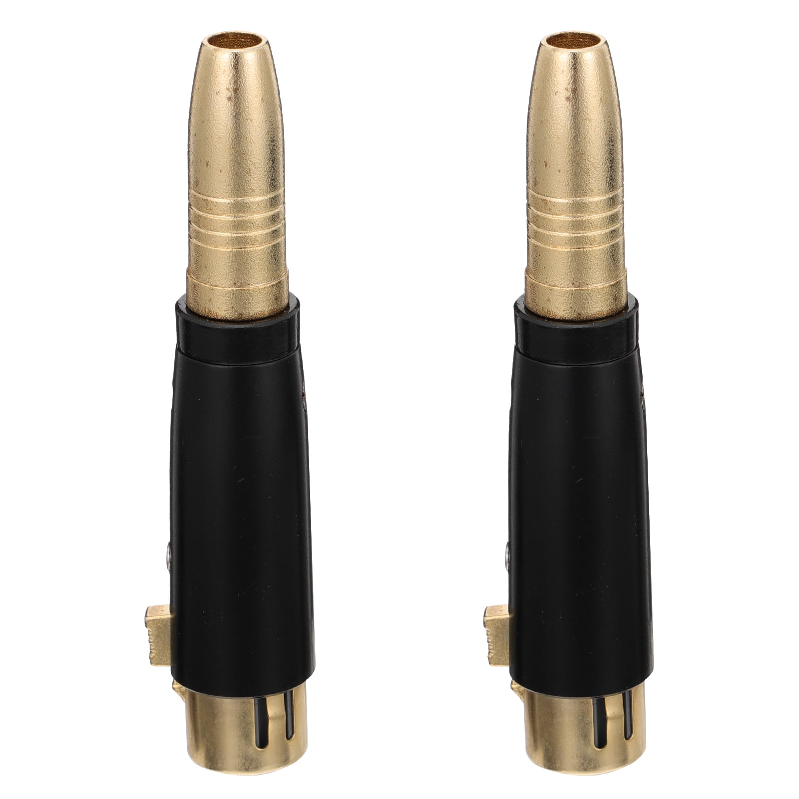 Yuangui 2PCS TRS Female to XLR 3-pin Female Adapter Microphone Plug ...