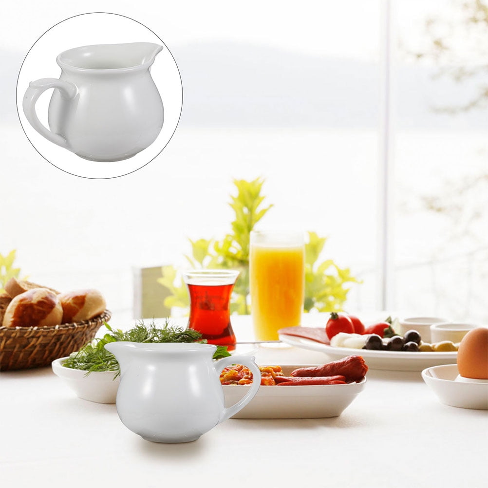 Yuangui 2Pcs Mini Ceramic Creamer Pitcher for Kitchen - Walmart.com