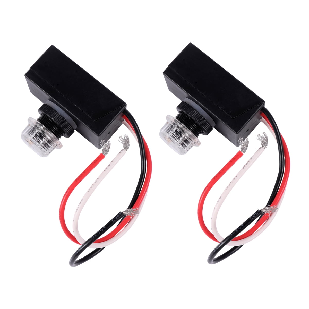 Yuangui 2pcs 120V Outdoor Hard-Wired Post Eye Light Control with ...