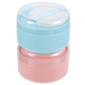 Body Powder Puff Container