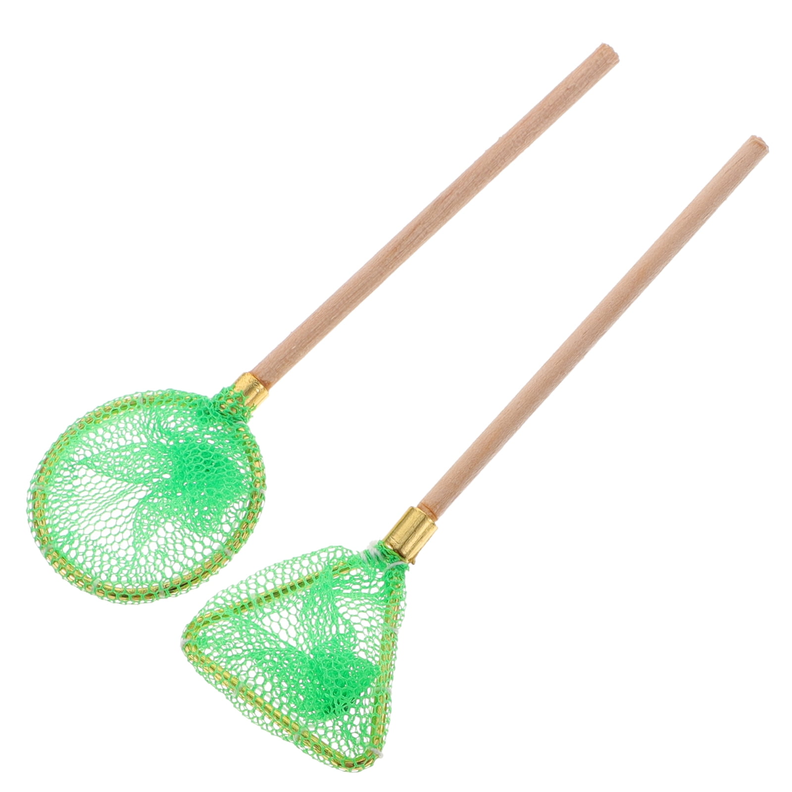Yuangui 2pcs Miniature Fishing Net Toy Fishing Net Kids Toy Tiny House ...