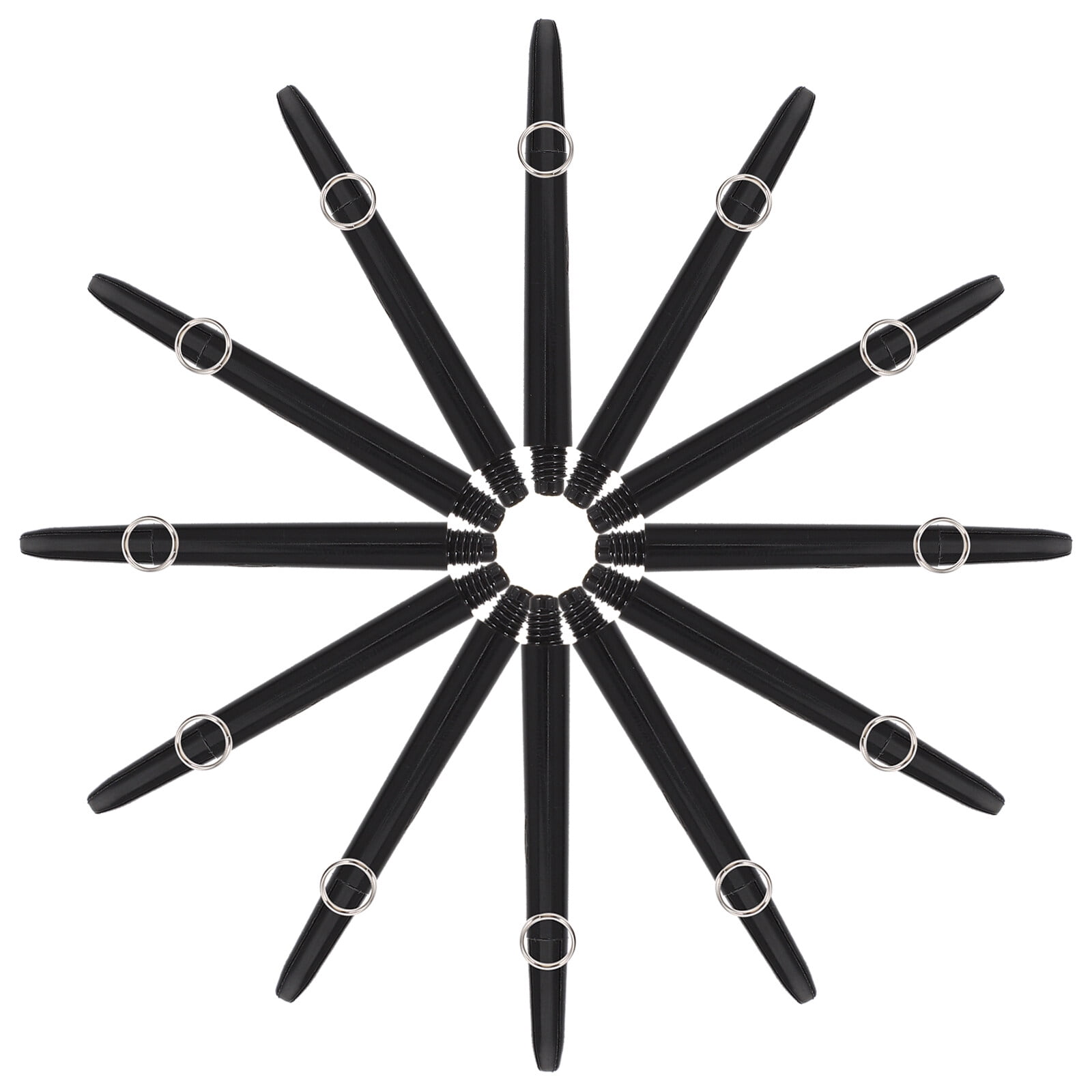 Yuangui 50 Nylon Shafts 2BA Thread Stems with Ring for Game (Black ...