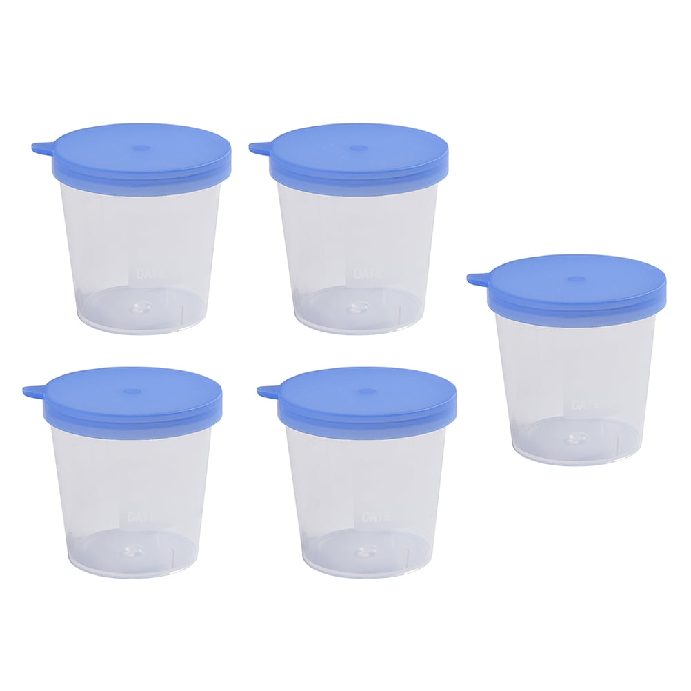 Yuangui 5pcs Stool Container Cups with Scale for Safe Sample - Walmart.com