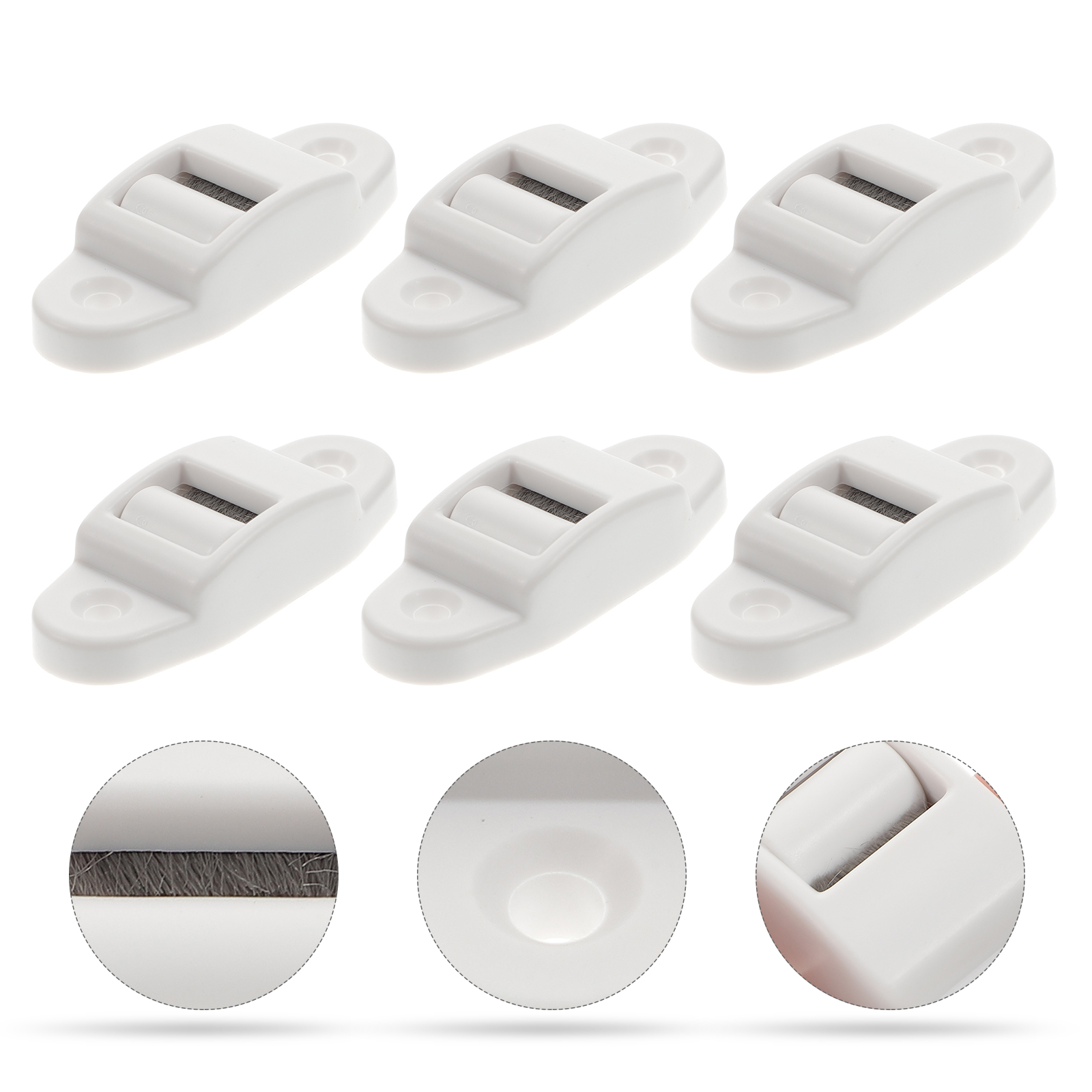 Yuangui 6pcs 14mm Roller Surface-mounted Shutter Belt Guide - Walmart.com