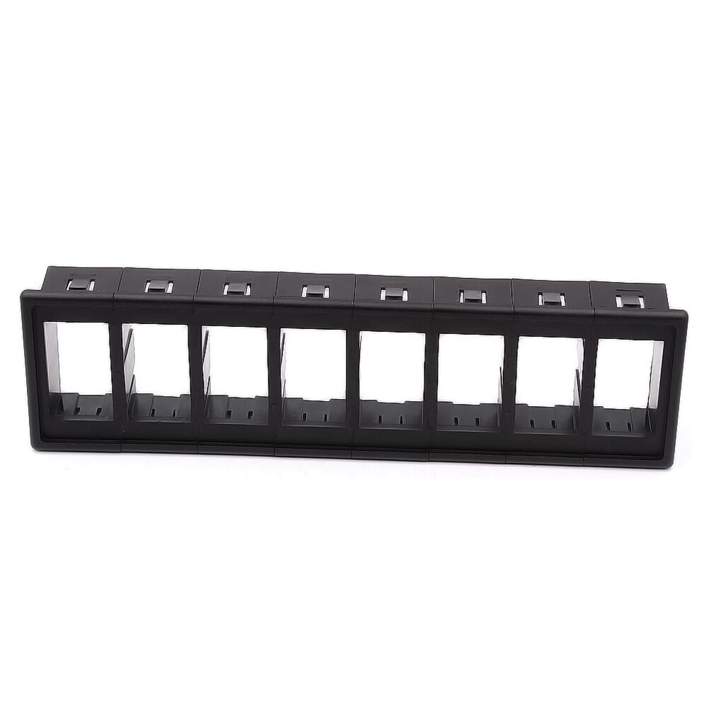 Yuangui 8 Pack Rocker Switch Panel Switch Holder Housing Kit - Walmart.com