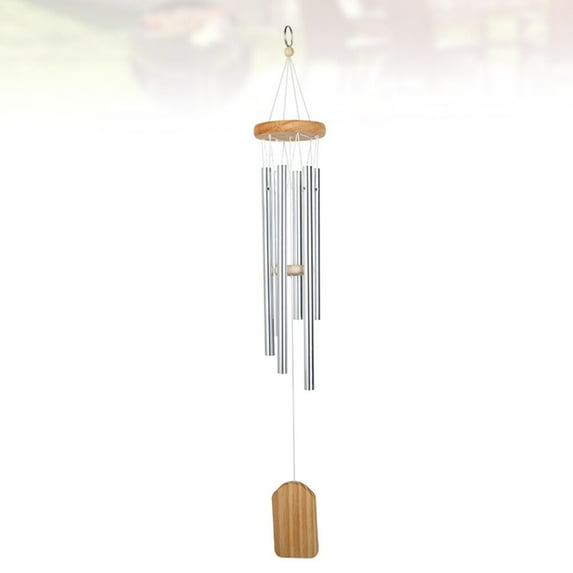 Yuangui Aluminum Tubes Wooden Wind Chimes - Walmart.com